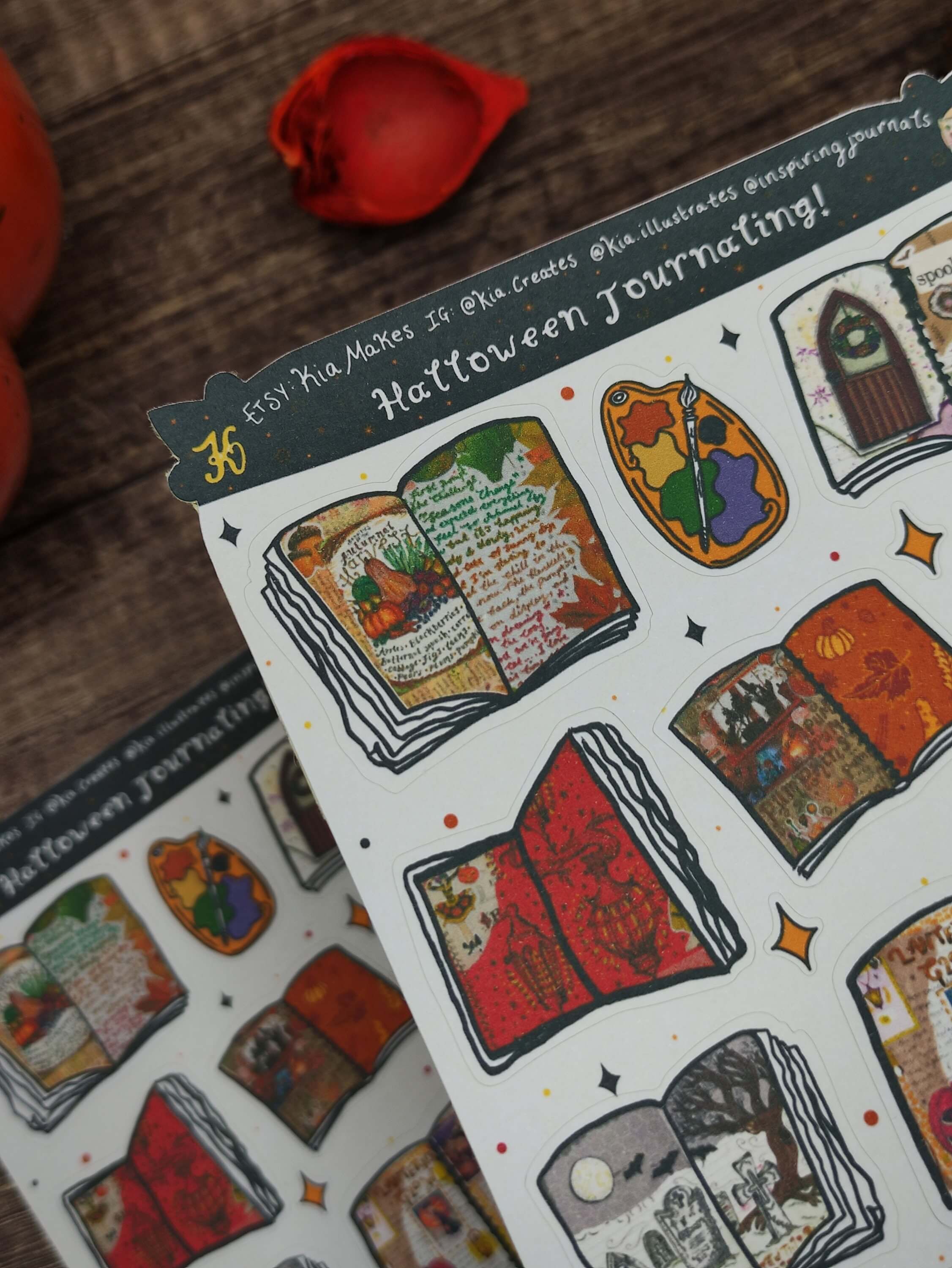 Halloween Journal Challenge • Kia Creates