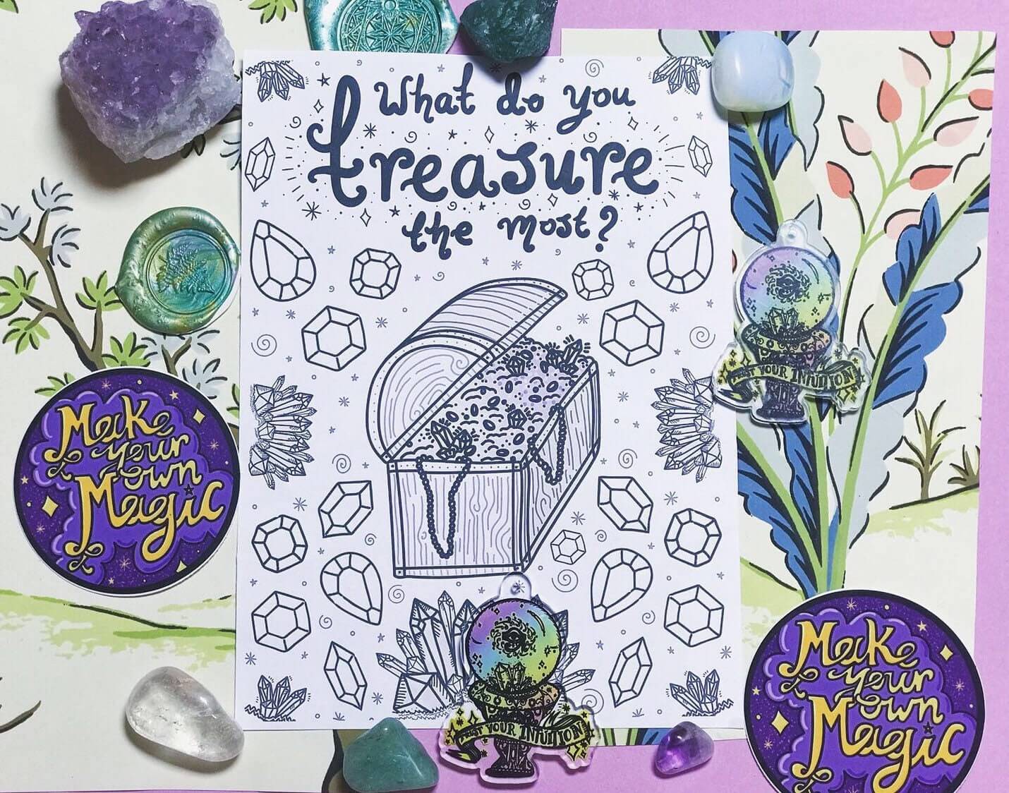 Printable Colouring Bundle | Coloring Sheets Download • Kia Creates