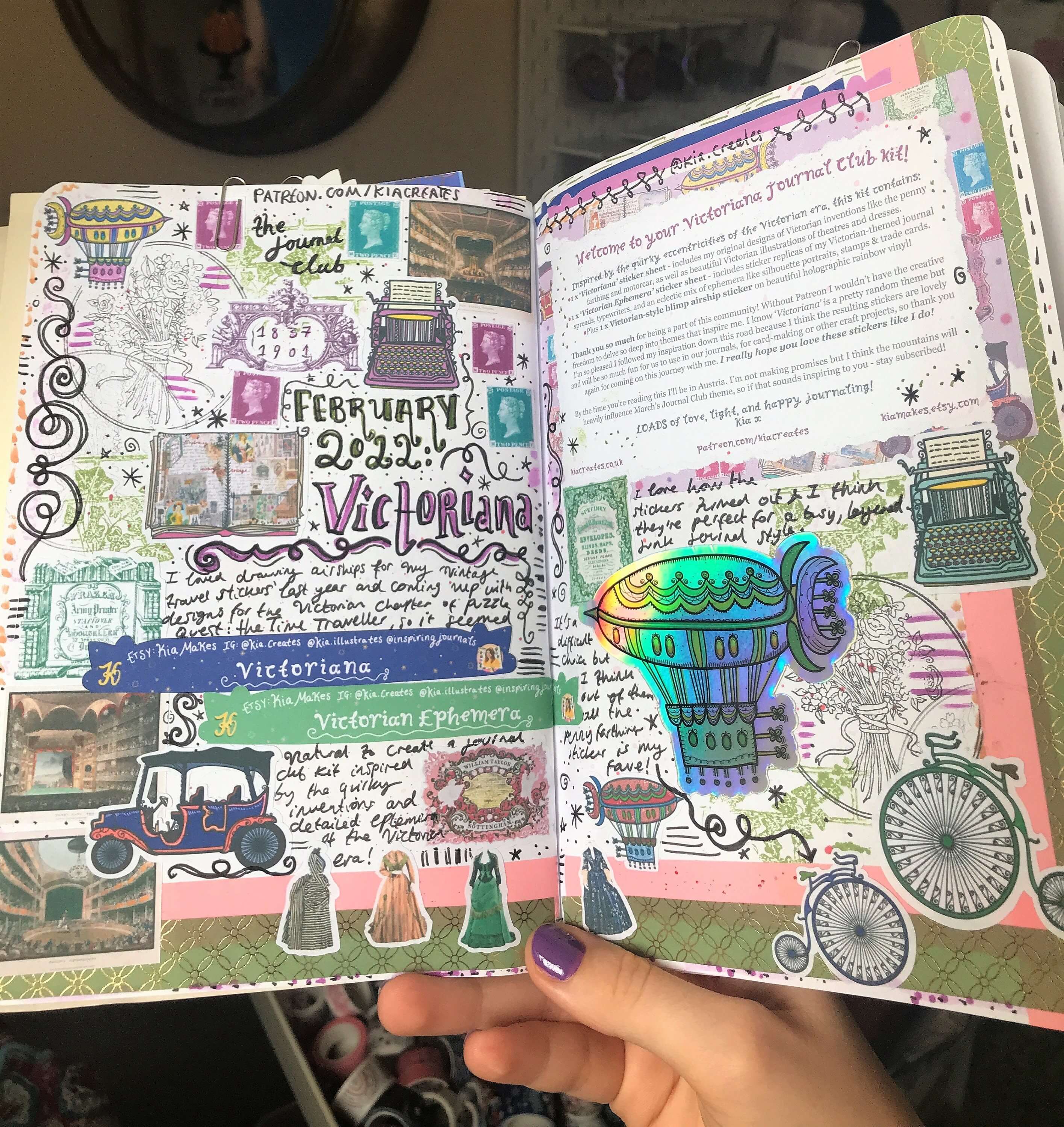 Victorian Sticker Sheets | Vintage Victoriana Inventions • Kia Creates