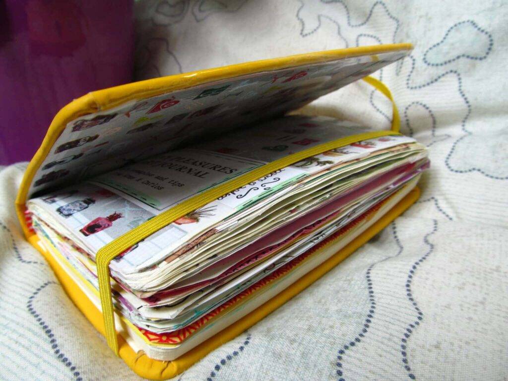 Mini Art Journal Ideas: Make a Tiny Pleasures Journal • Kia Creates