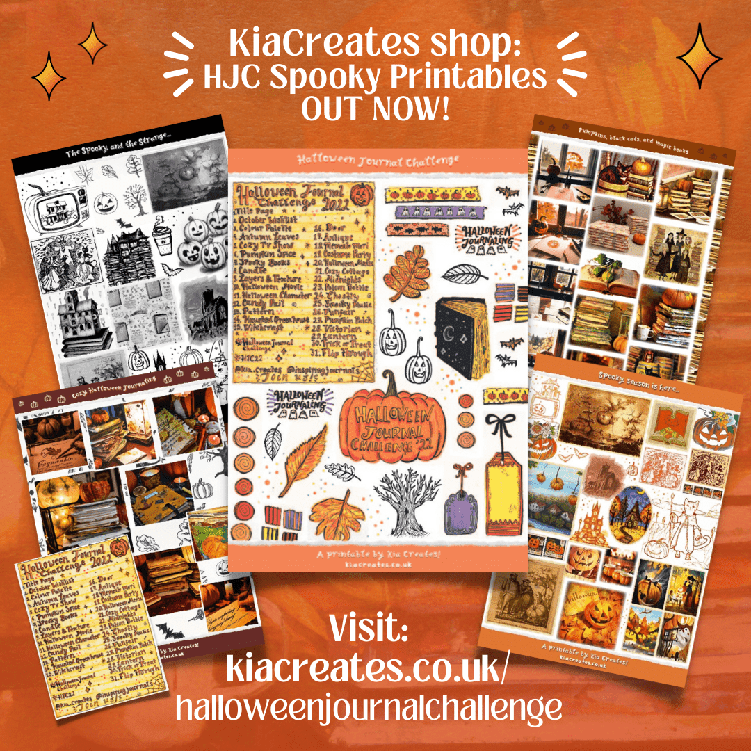Halloween Journal Challenge • Kia Creates