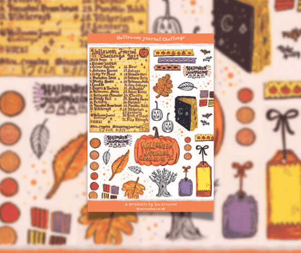Halloween Journal Challenge • Kia Creates