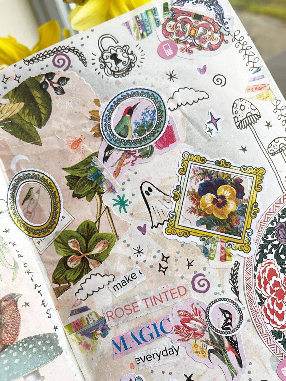 Journal Frame Stickers | Decorative Photo Frame Stickers • Kia Creates