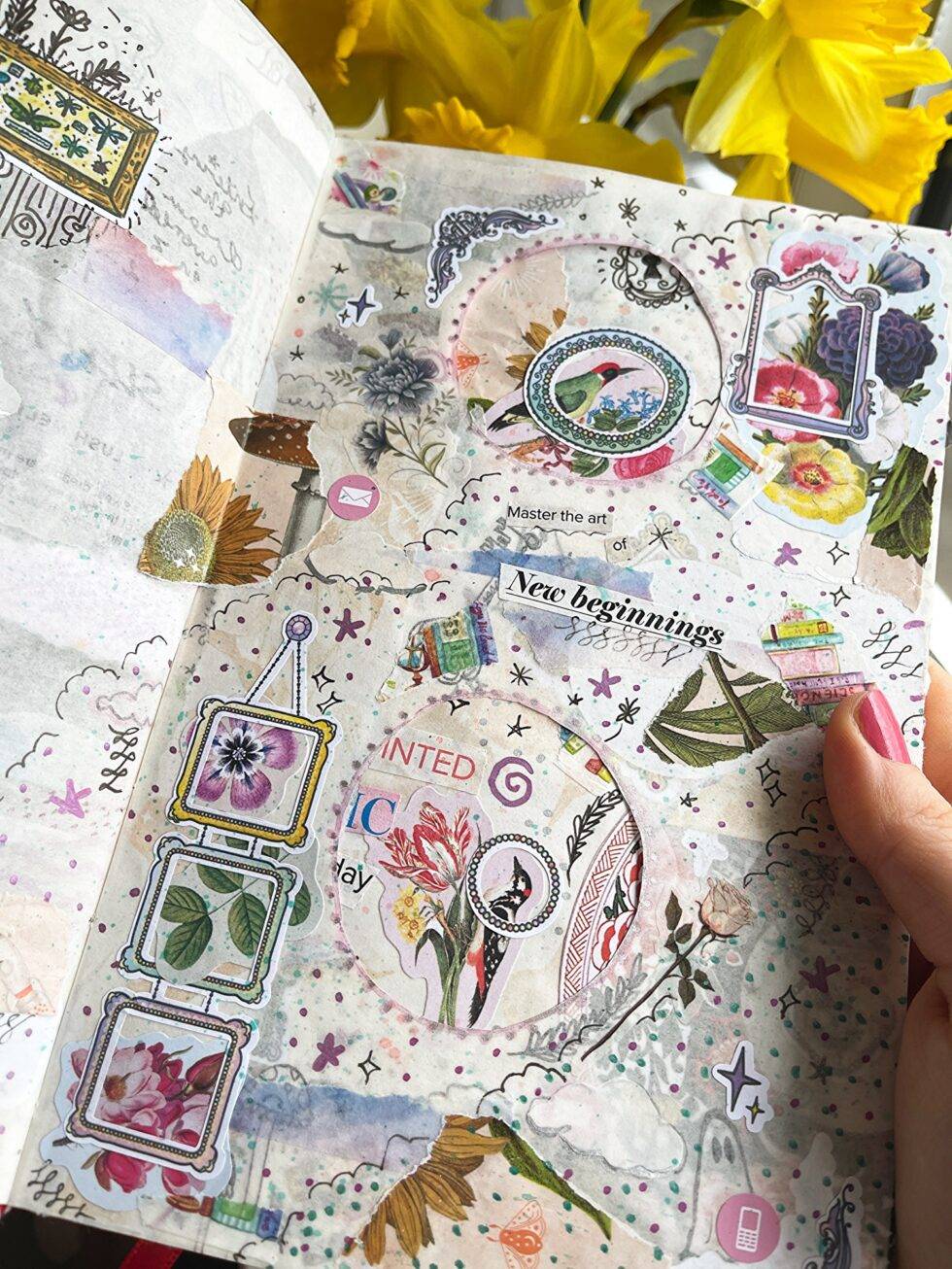 Journal Frame Stickers | Decorative Photo Frame Stickers • Kia Creates