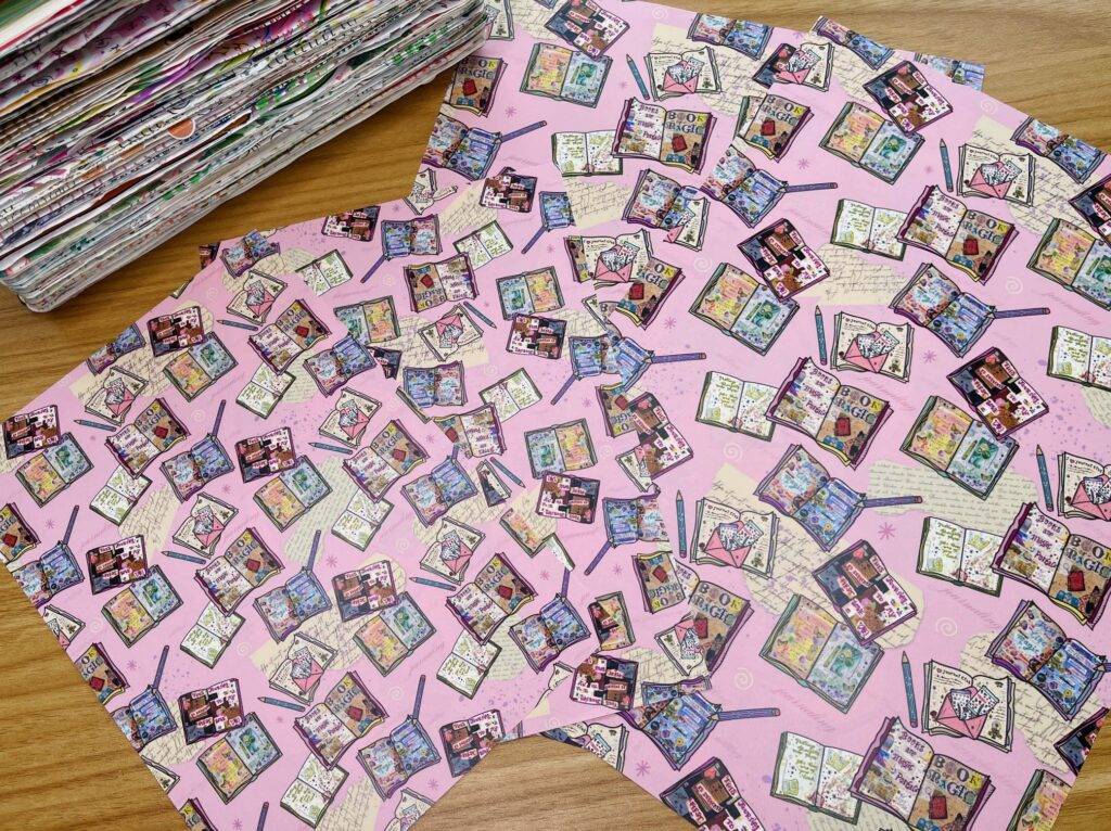 Journals and Books Patterned Paper | Craft paper by Kia Creates