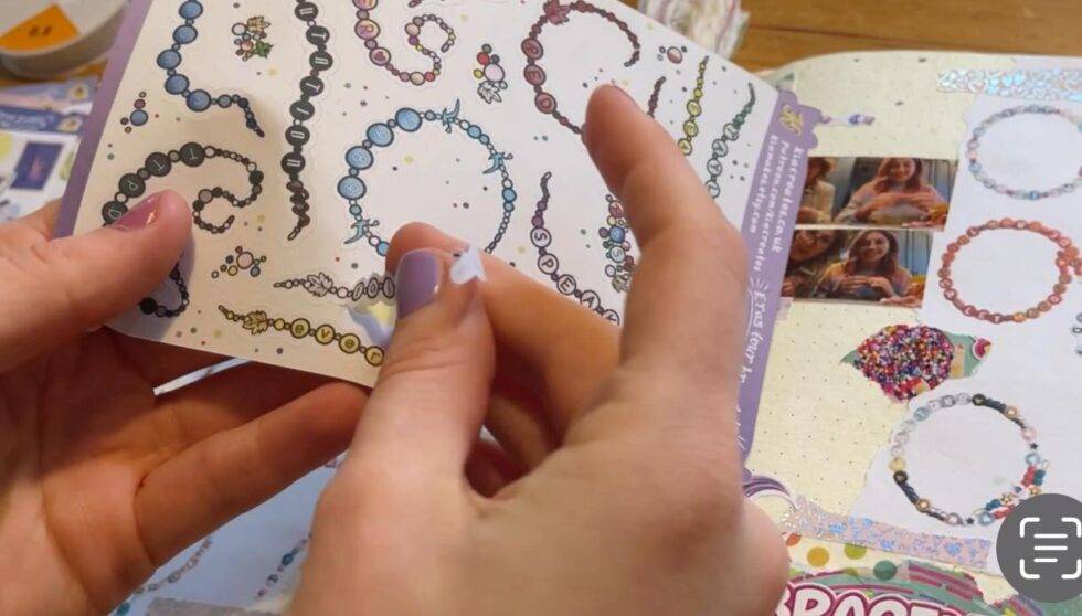 Eras Tour Friendship Bracelet Stickers | Unique stickers for swifties!