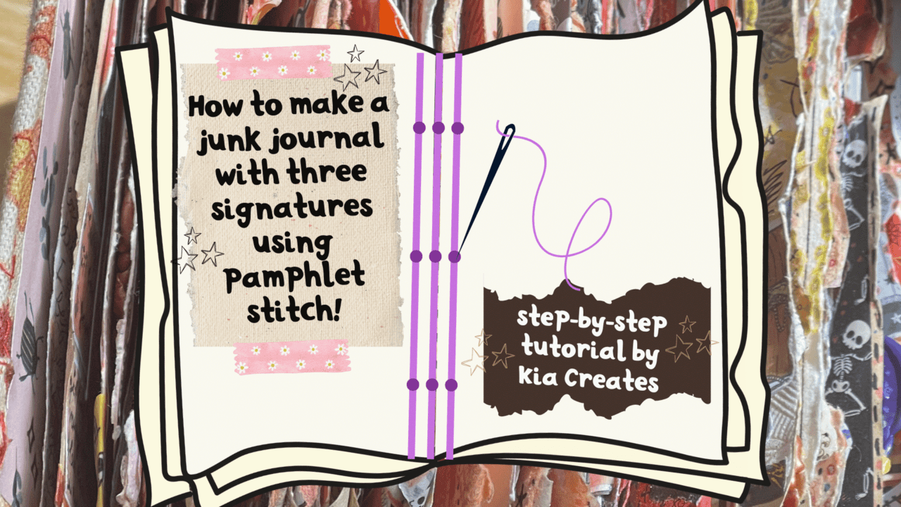 How to make a junk journal (easy tutorial!) • Kia Creates