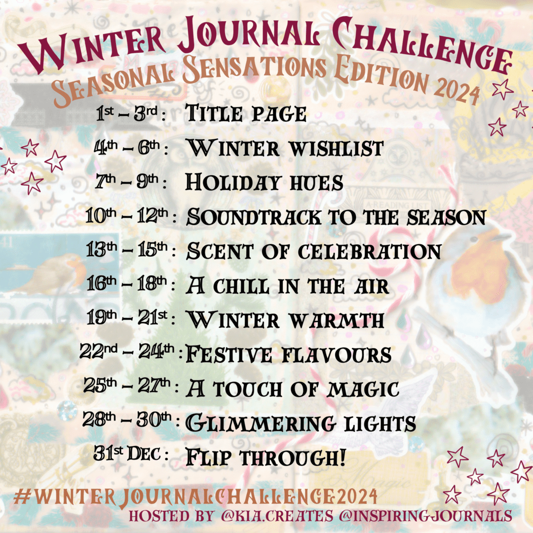 Winter Journal Challenge • Kia Creates